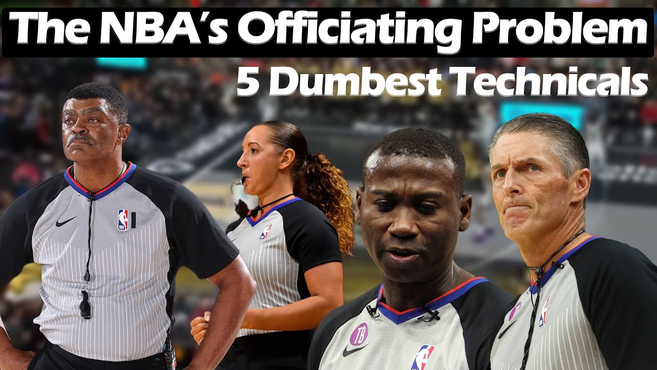 The NBA's Officiating Problem | 5 Dumbest Technicals - PHXTri